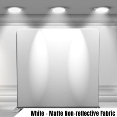 China Customized Full Color White Pillowcase Backdrop Tension Fabric Banner Stand for sale