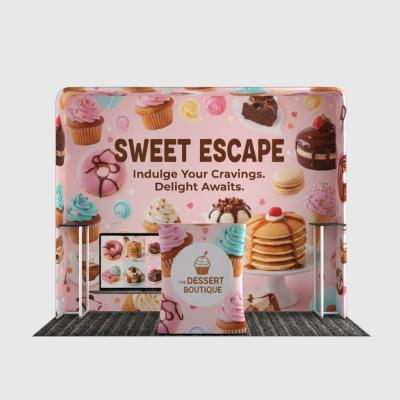 China 10x20 20x20 Mobile Trade Show Booth Modern Portable Exhibit Display for sale