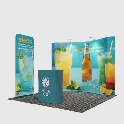 China Modular Display Trade Show Booth With Easy Assembly Structure for sale