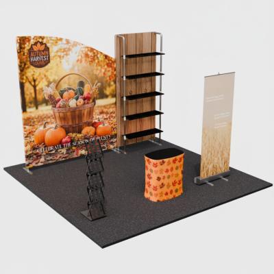 China 10x10ft Custom Trade Show Booth Display For Corporate Branding for sale