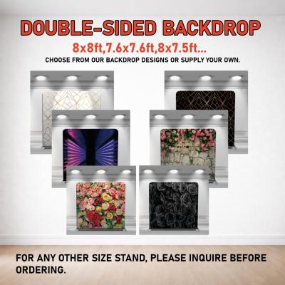 China 8x8 Pillowcase Backdrop Three Fabric Covers For Photo Booth Backdrops for sale