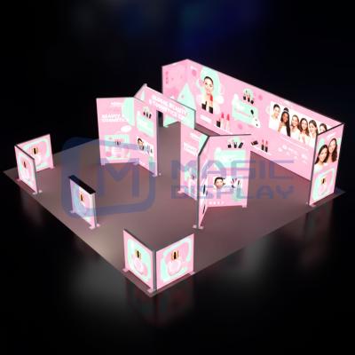 China Exhibition SEG Light Box 20x20ft Aluminum Trade Show Booth Stand for sale