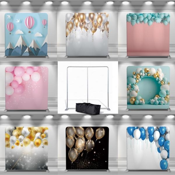 Quality Lightweight 8x8 Photo Booth Backdrop Fabric Photo Booth Wall Backdrop for sale