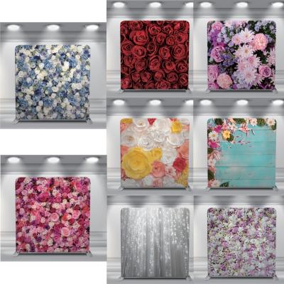 China 8x8ft Pillowcase Backdrop Four Fabric Covers Photo Booth Display Graphic Set for sale
