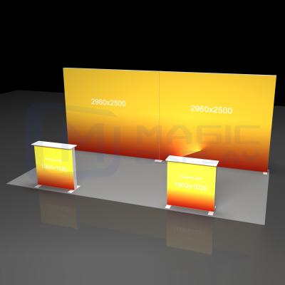 China Custom Printing SEG Light Box Aluminum Frame Light Box Exhibition for sale