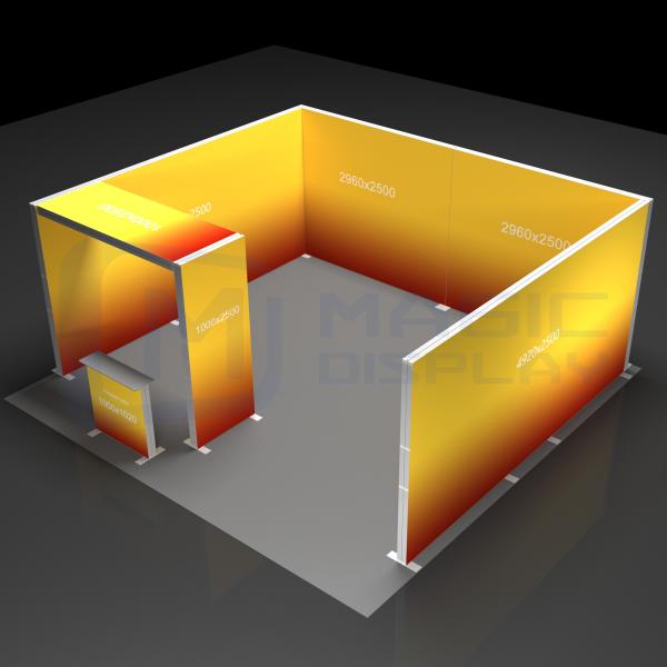 Quality Lightweight 20x20 SEG Light Box Modular Tension Fabric Lightboxes for sale