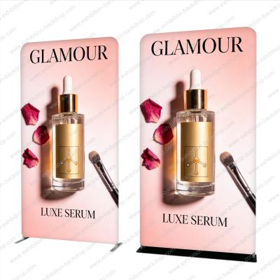 China Stretch Fabric Banner Stands Custom Design Tension Fabric Display Stand For Trade Show Exhibition Expo for sale