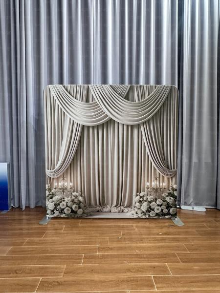 Quality Durable Lightweight Portable Tension Fabric Backdrop Ideal for Trade Shows Exhibitions Events and Corporate Presentations for sale