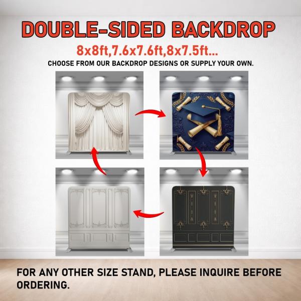 Quality Customizable Waterproof Tension Fabric Backdrop Perfect for Indoor Outdoor Events Conferences and Marketing Displays for sale