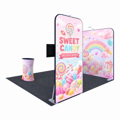 China Durable Trade Fair Booth Long Lasting Materials and Weather Resistant Features Ensuring Performance in Various Conditions for sale