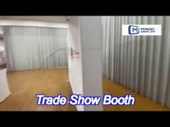trade show booth portable 10x20ft pop up display backdrop banner stand exhibition counter