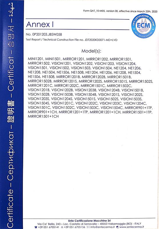 CE - Jiangsu Baima Supply Chain Management Co., Ltd.