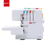 China 3.0mm Cylinder Bed Overlock Machine BAI 4 Thread Industrial Overlocker for sale