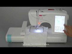 CE Computerized Embroidery Machine 650rpm Single Needle Embroidery Machines