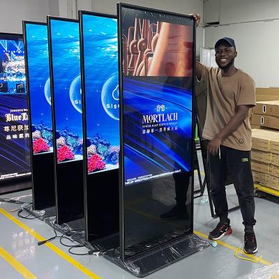 Cina Display di segnaletica digitale 4K LCD pubblicitario touch screen in vendita