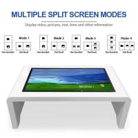 China Interactive Touch Screen Coffee Table Children Play Game For School for sale