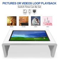 China Interactive Touch Screen Coffee Table Children Play Game For School for sale