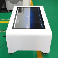China Interactive Touch Screen Coffee Table Children Play Game For School for sale