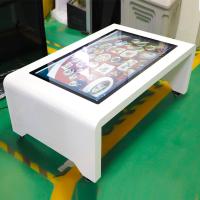 China Interactive Touch Screen Coffee Table Children Play Game For School for sale