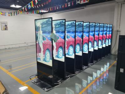 Cina Monitor LCD interno touch screen chiosco piano stand pubblicità display lettore di segnaletica digitale incorporato in mini pc in vendita