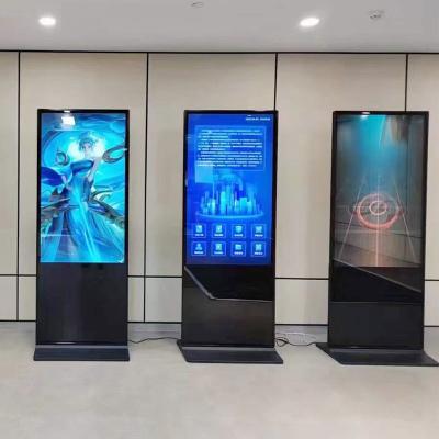 Cina 4K Android Full Screen Pavimento Standing Digital Signage Kiosk per il centro commerciale in vendita