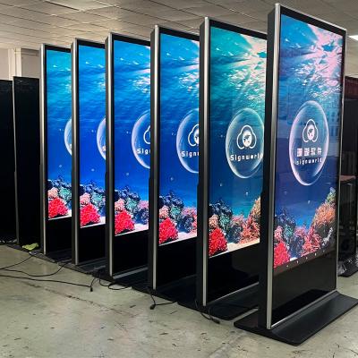 Cina Display LCD digitale da 49 pollici con pianta ultra-sottile montata sul pavimento in vendita