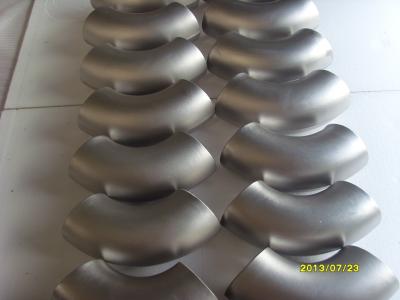 China ASTM B 363 AND ASTM B 16.9 Titanium Gr2 elbow for piping line industrial  use. for sale