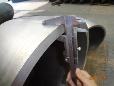 China Butt welding for titanium pipe fittings of Gr2 welding or seamless ASTM B 16.9 for sale