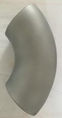 China Polish surface of Titanium Gr2 Exhaust pipe OD63*1.2 and Exhaust Elbow for sale
