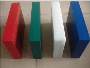 China Extrusion-process thicknesses FDA HDPE Color Plastic Sheet/Board for sale
