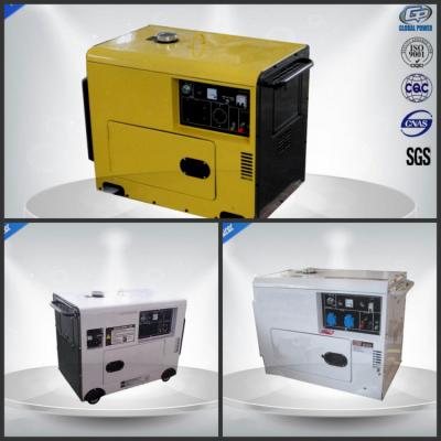 Cina Generatore portatile silenzioso di monofase di 6,0 KVA, colpo silenzioso portatile del generatore 4 in vendita