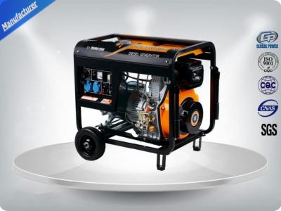 China 72 dB Genset Silent Generator Set 5.0 KVA , 2 Pole Single Phase Generator for sale