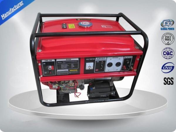 Quality 5kw Portable 3000rpm Gasoline Generator Set Low Noise With AVR for sale