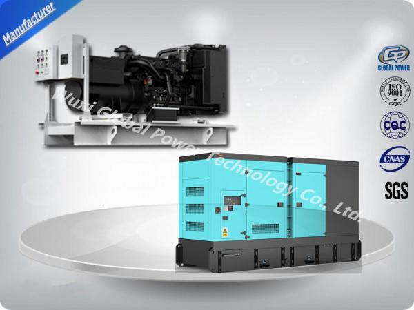 Quality 500KVA Perkins Engine Industrial Generator Set 3 Phase Open Type Silent Type for sale
