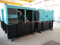 Quality Canopy 150KVA Perkins Super Silent Generator Low Fuel Level Alarm Remote Control for sale