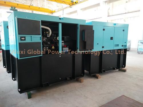 Quality Canopy 150KVA Perkins Super Silent Generator Low Fuel Level Alarm Remote Control for sale