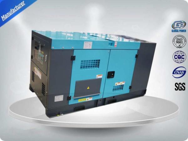 Quality ISUZU 4JB1T Silent Diesel Generator Set 60HZ 28KW 35KVA Mechanical Speed Governing for sale