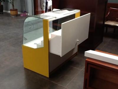 China Eco Friendly Furniture Display Cabinet Food Display Cabinets With Glass for sale