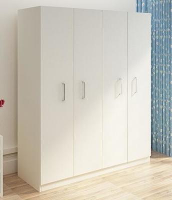 China White Interiors Modern Home Furniture Fitted Bedroom Wardrobes Customied for sale