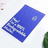 China 100% Biodegradable Custom Compostable Poly Mailers Tear Resistant for sale