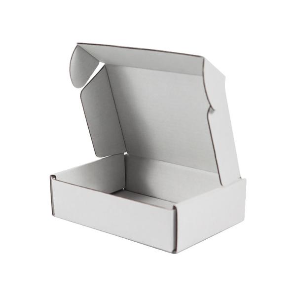 Simple White Aircraft Box Thickened Three-Layer Corrugated  With A Variety Of Existing Sizes Can Be Customized Logo