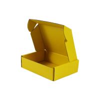 China Yellow 3 Layered Airplane Storage Box Rigid Folding Boxes For E Commerce for sale