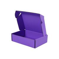 China Three Layered Purple Airplane Boxes For Organized Rectangular Storage for sale