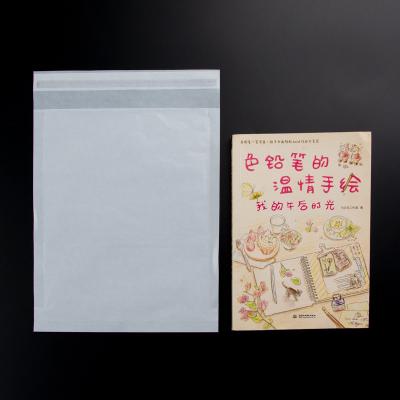 China Custom Printed Biodegradable Recycled Glassine Paper Bag Craft Paper Gift Bags Wax For Packaging for sale