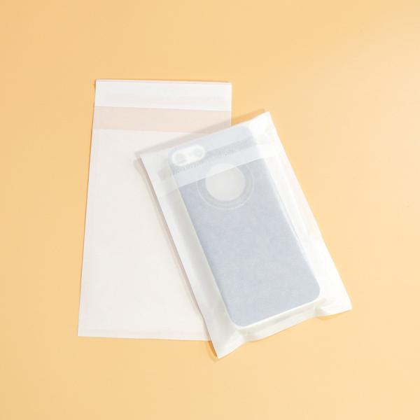 Quality Biodegradable Flat Glassine Bags 40g Or 60g Or 80g FSC Certificated for sale