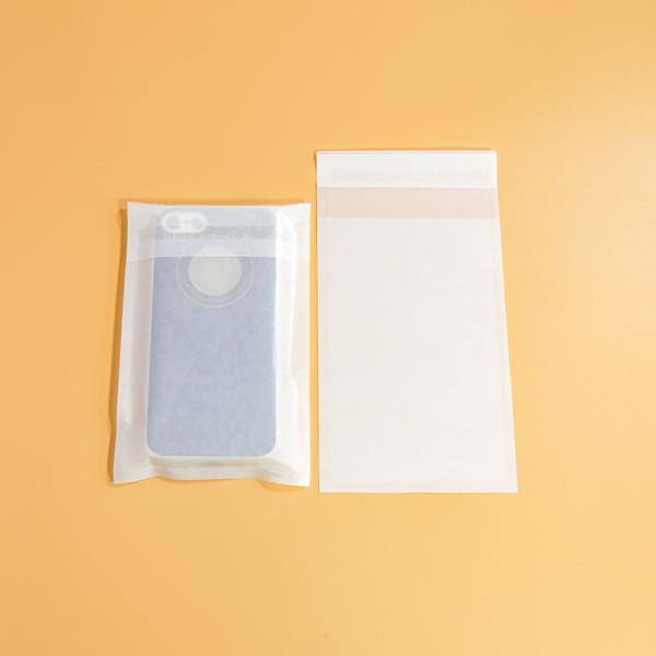 Quality Biodegradable Flat Glassine Bags 40g Or 60g Or 80g FSC Certificated for sale