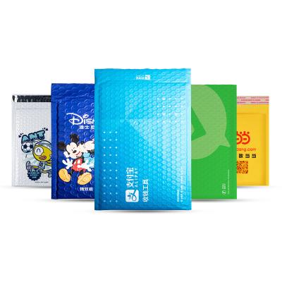 China Self Sealing Custom Padded Mailer Bags Bubble Polymailer Gravure Printing for sale