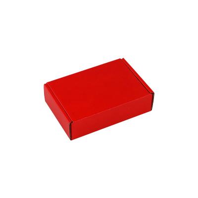 China Red Three Layer Corruagated Paper Airplane Box for Shopping & E Commerce for sale