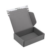 China Rectangular Three Layered Zipper Airplane Box Folding Packaging Box for sale