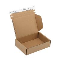 China Rectangular Three Layered Zipper Airplane Box Folding Packaging Box for sale